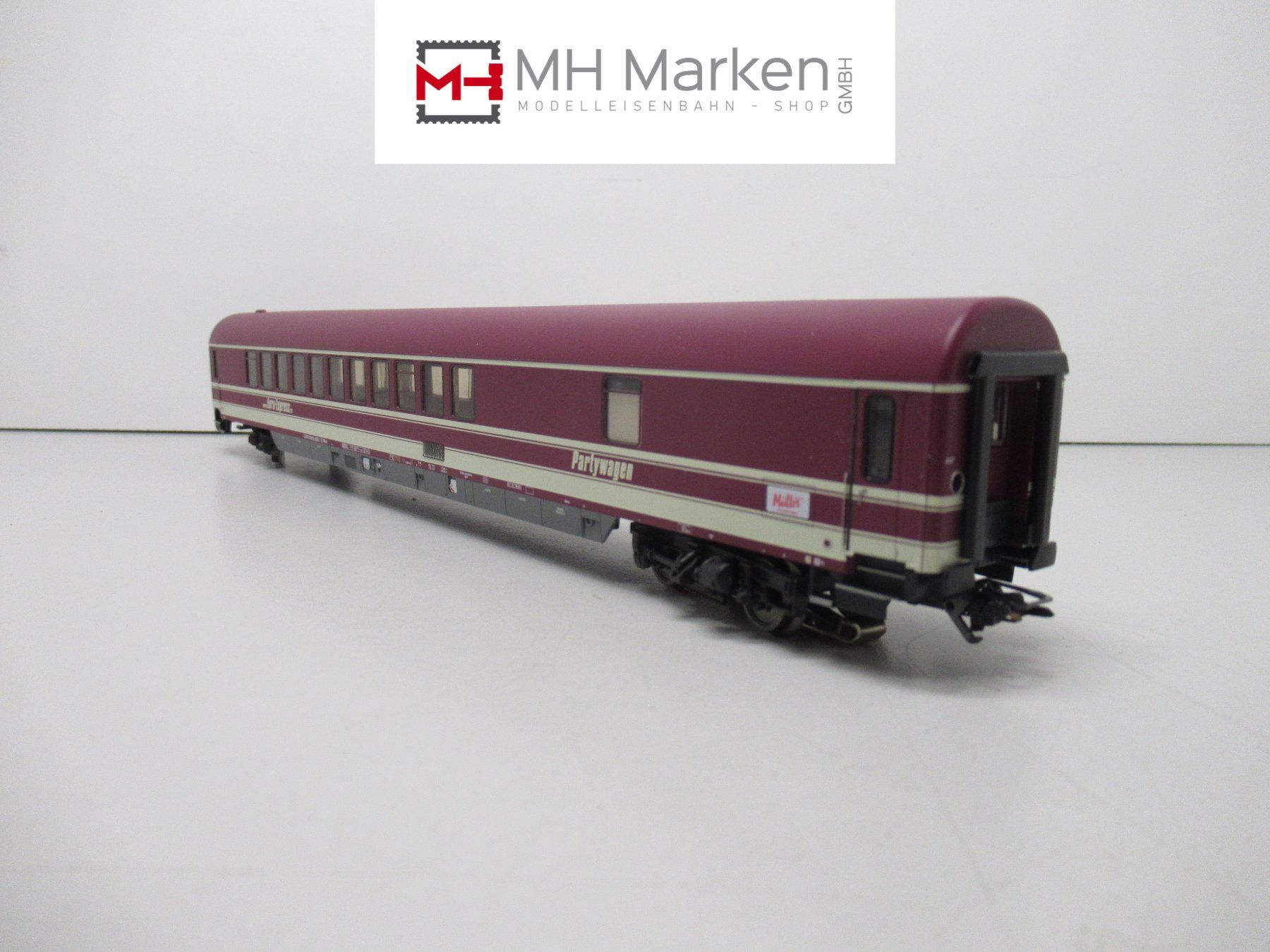 Märklin 43948 Fussballfan-Wagen Digital mit Sound AC WS H0 (Gebraucht ...