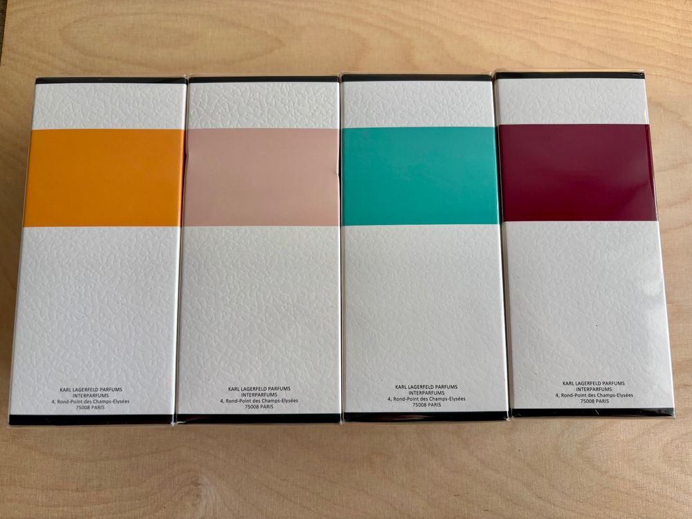 4 x 100 ml EDP von Karl Lagerfeld (Neu (gemäss Beschreibung)) in ...