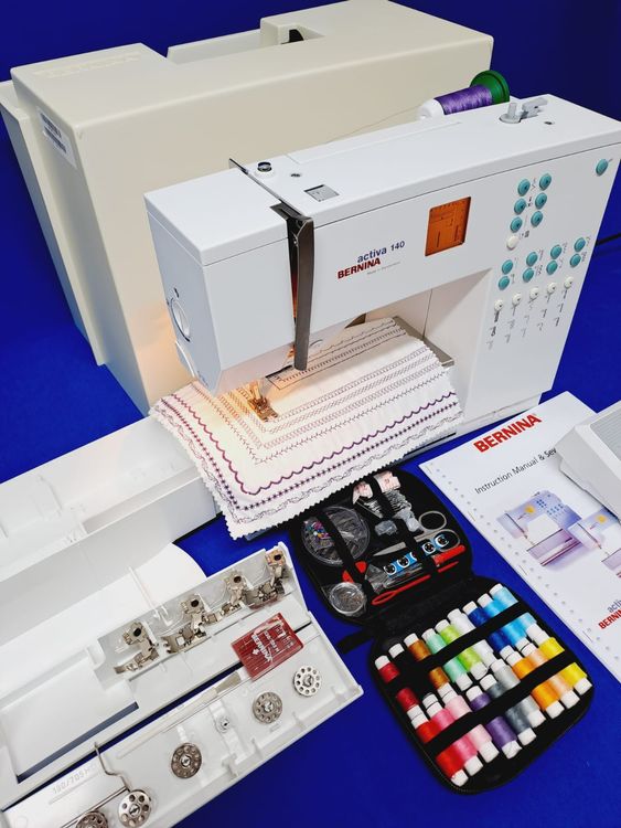 BERNINA ACTIVA WIE NEU 140 GARANTIE 3MONATE FRISCH REVIDIERT | Kaufen ...