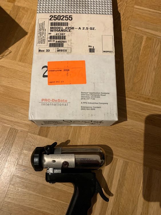 Semco 250-A Sealant Gun Aerospace | Kaufen auf Ricardo