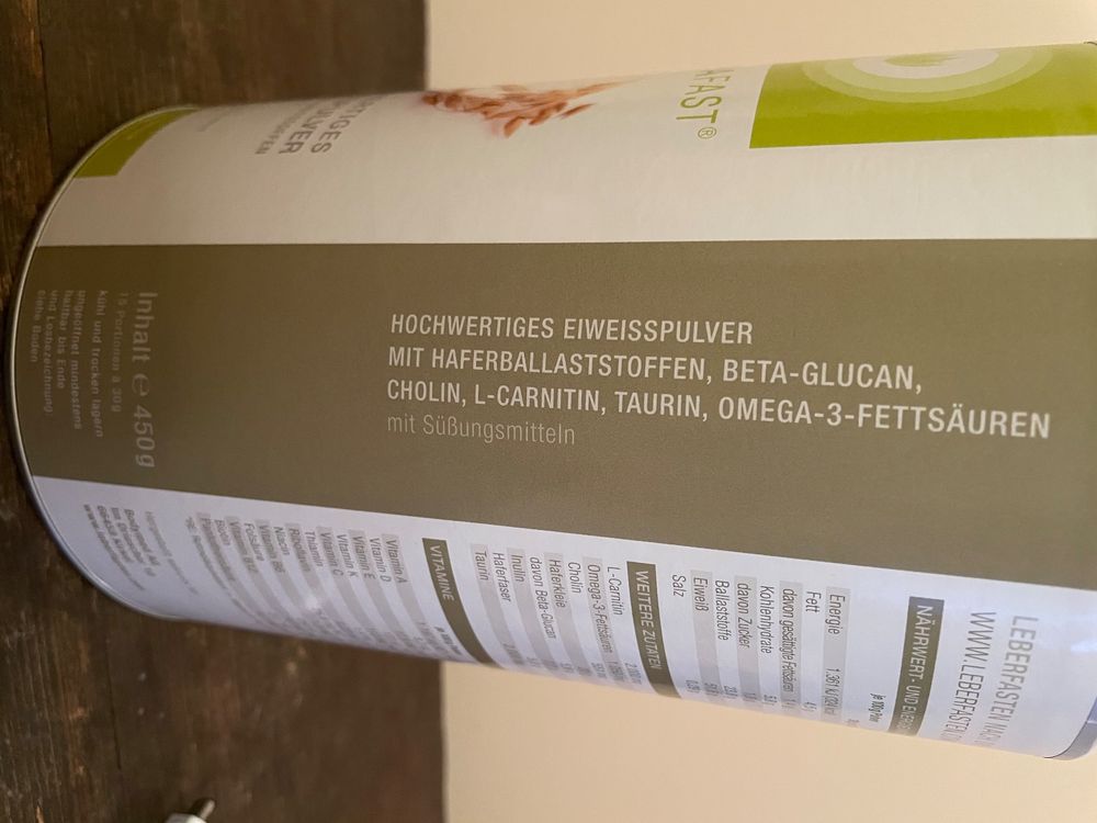 Hepafast/hochwertiges Eiweisspulver/Vanille | Kaufen auf Ricardo