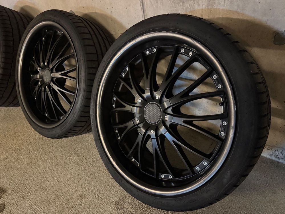 4 x ACE Lido Felgen,5x114,3 komplett Räder neuwertige Reifen (Gebraucht ...