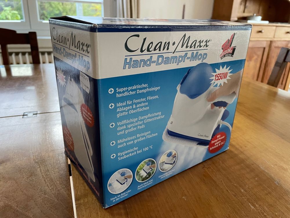 Clean Maxx Hand-Dampf-Mop, neu (Neu und originalverpackt) in Winterthur ...