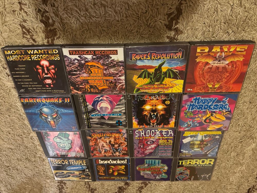 Hardcore Gabber Oldschool Collection CD's Thunderdome RARE (Gebraucht ...