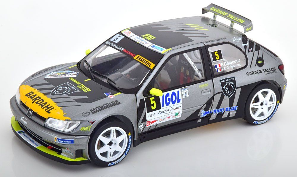 PEUGEOT 306 MAXI #5 RALLY MONTBLANC 2021 1:18 SOLIDO (Neu und ...
