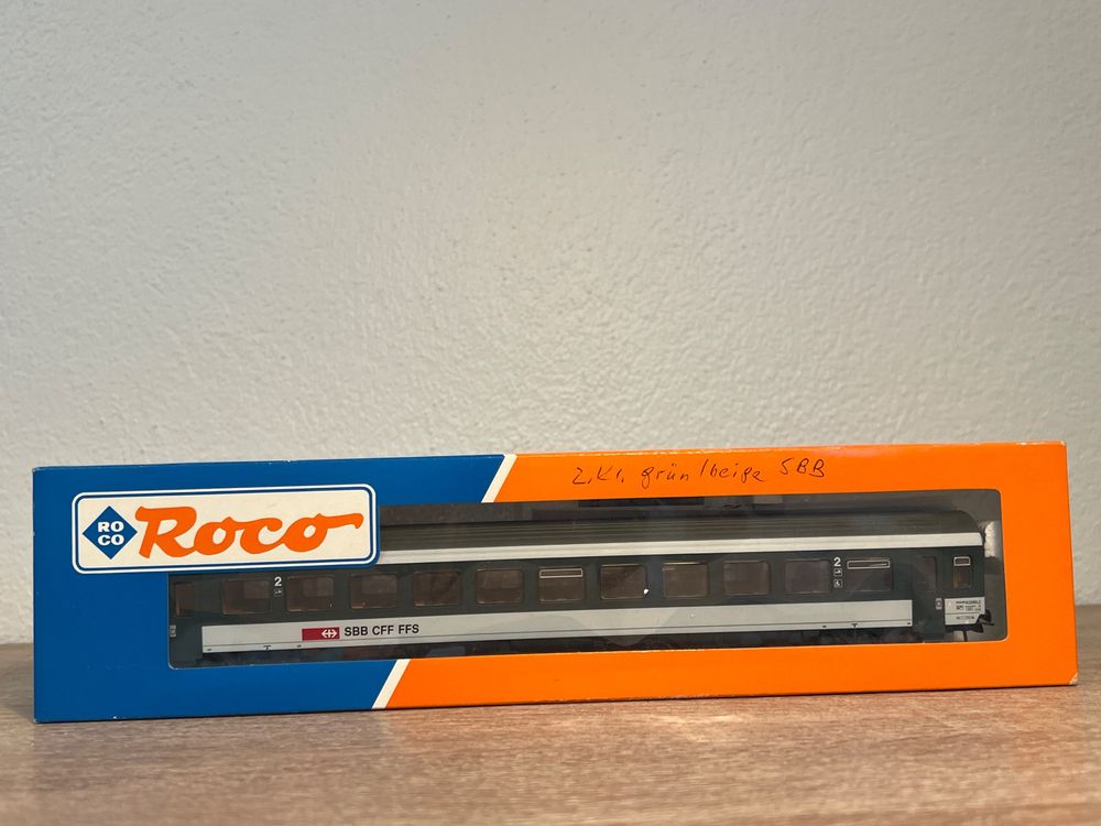 Roco 44472 Personenwagen SBB 2. Kl H0 OVP NEU (Neu und originalverpackt) in St-Aubin-Sauges für ...