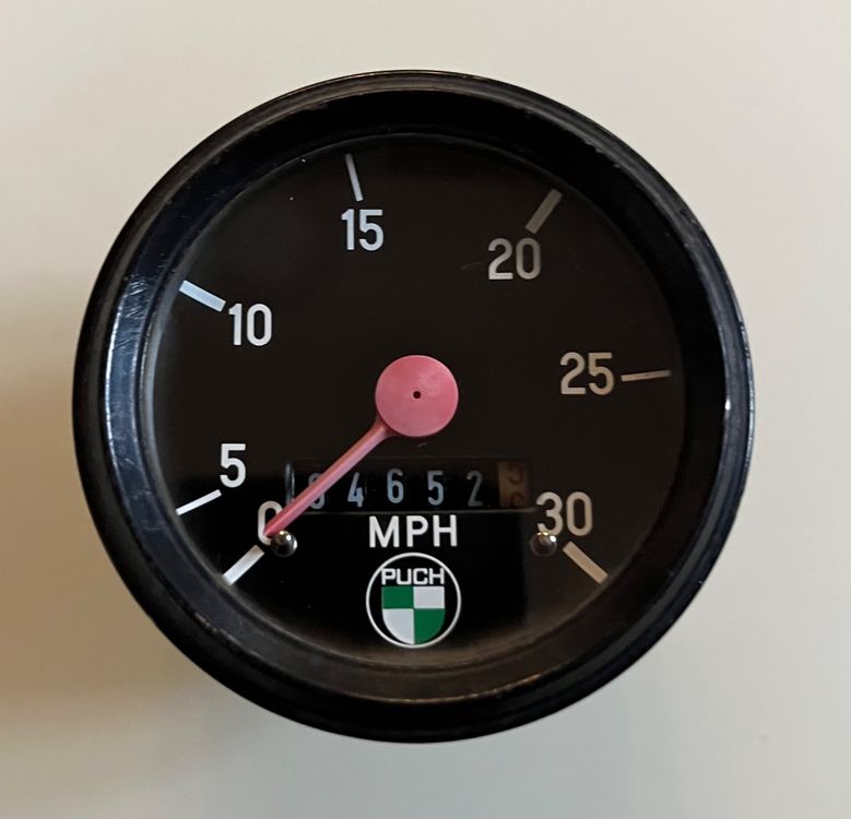 Tacho 30 MPH 60mm | Kaufen auf Ricardo