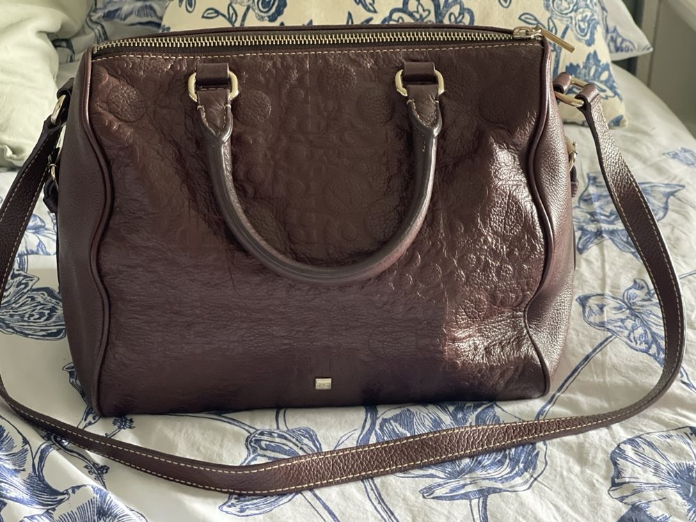 Burgundy Purificación García Handbag | Kaufen auf Ricardo