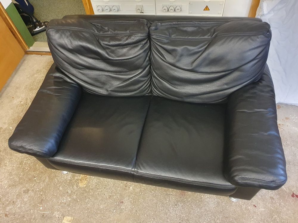 Sofa Echtleder (Gebraucht) in Bern für CHF 50 – nur Abholung auf Ricardo kaufen