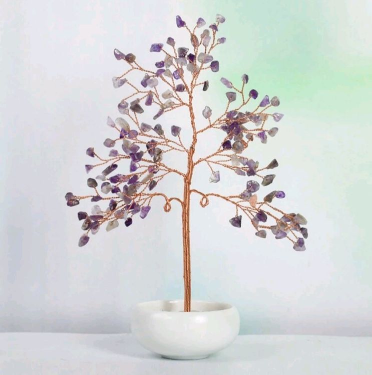 Amethyst Baum, Edelsteinbaum, Glücksbaum, Deko Baum, 20,5cm. (Neu und originalverpackt) in Köniz ...