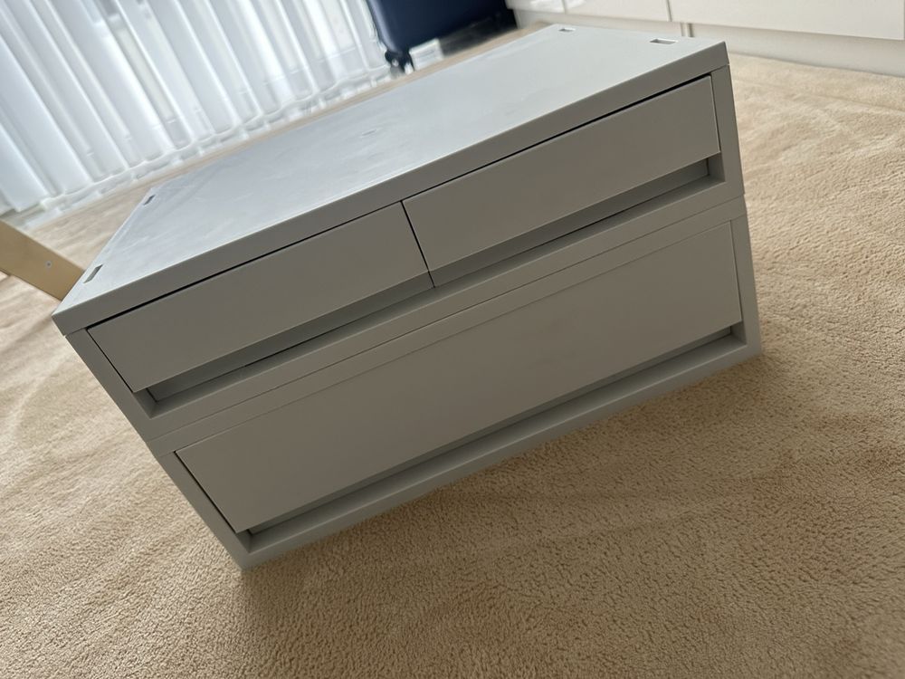 MUJI Schubladenelement weiss, 2 & 3 Schubladen | Kaufen auf Ricardo