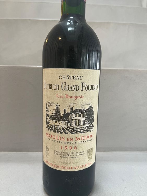 Vin Château Dutruch Grand Poujeaux 1996 (Neu und originalverpackt) in ...