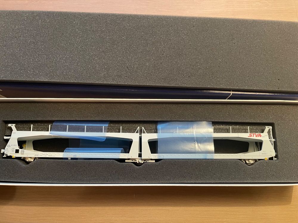Roco 66534: Autotransportwagen STVA, neu (Neu (gemäss Beschreibung)) in ...