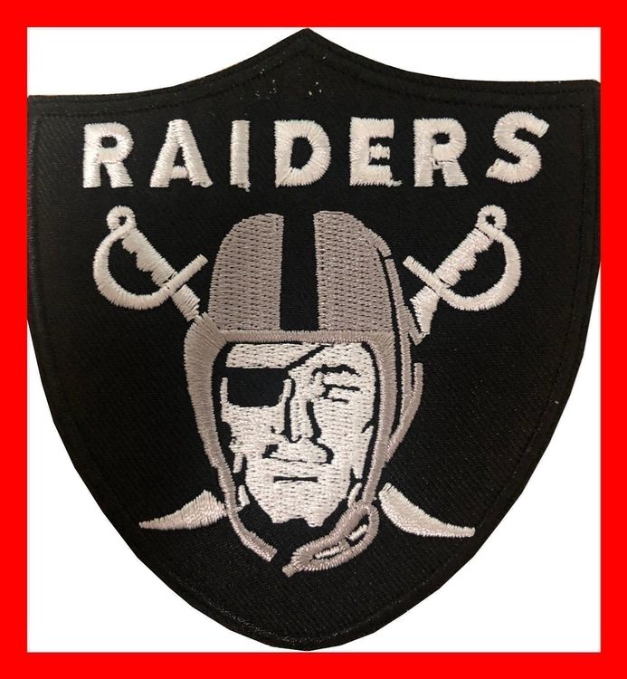 Badge Aufnäher Las Vegas Raiders NFL (Neu und originalverpackt) in ...