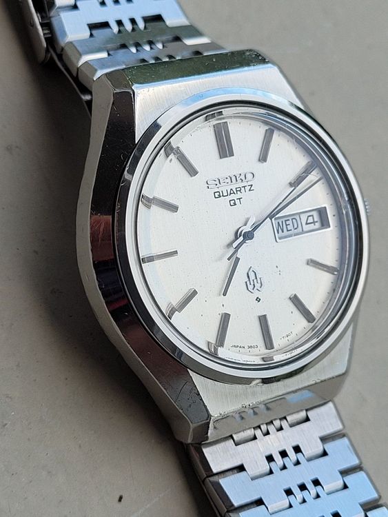 SEIKO QT QUARTZ 3803-7110 JAPAN 1975 VINTAGE GRAND KING LORD | Kaufen auf Ricardo