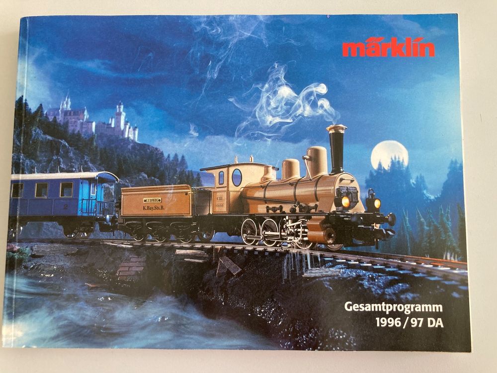 Märklin Modelleisenbahn Gesamtprogramm Katalog 1996/97 (Gebraucht) in Wilen b. Wollerau für CHF ...