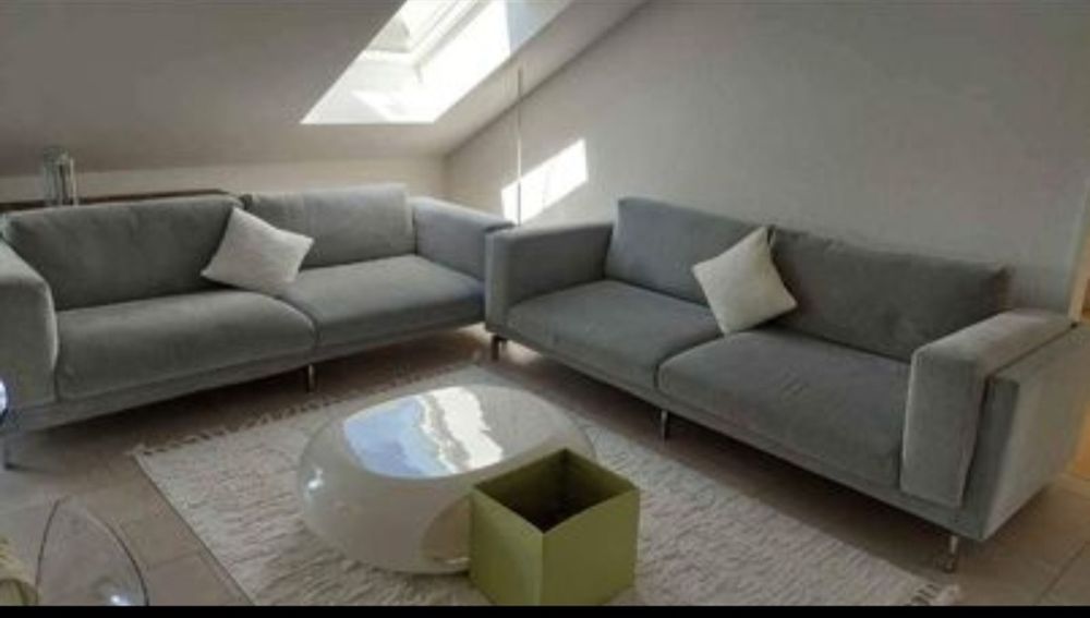 IKEA nockeby 3er sofa grau (Neu (gemäss Beschreibung)) in Turbenthal für CHF 200 – nur Abholung ...