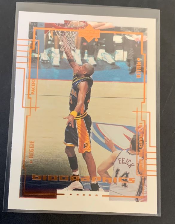 NBA Reggie Miller biographics Card (Neu (gemäss Beschreibung)) in ...