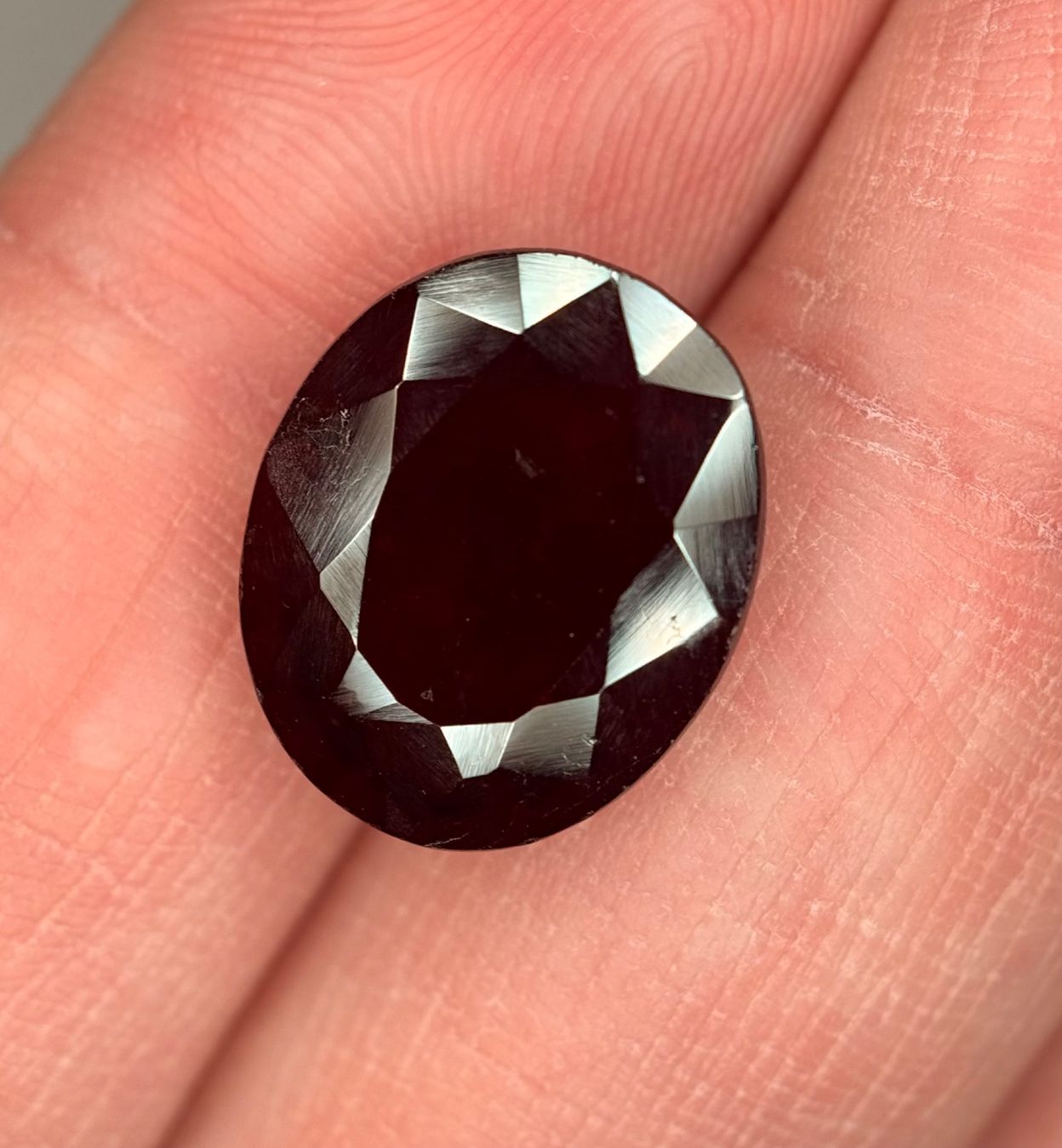 Ab 1 Fr. - 10.6 ct Hessonit-Granat Edelstein 14.7 × 12.2 mm (Neu ...