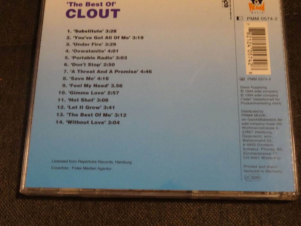 Clout - The Best of CD | Kaufen auf Ricardo