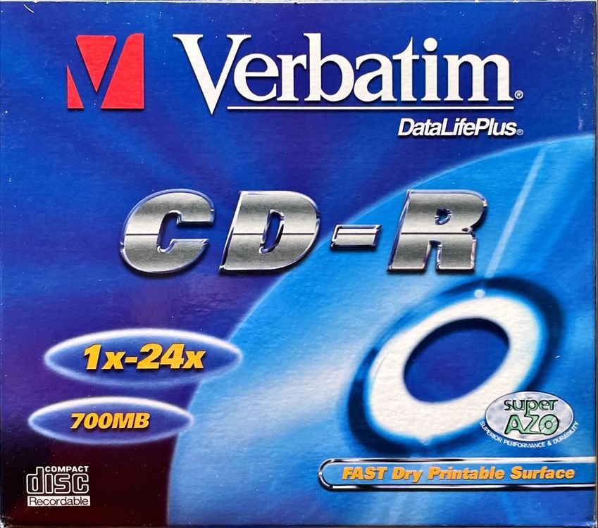 Bedruckbare CD-R, 0.7 GB VERBATIM (Neu und originalverpackt) in Lachen ...