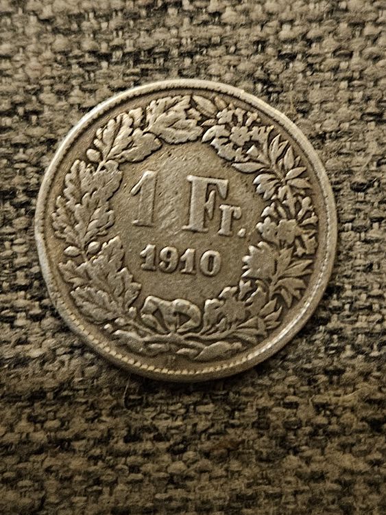 piece monaie 1fr suisse 1910 argent | Kaufen auf Ricardo