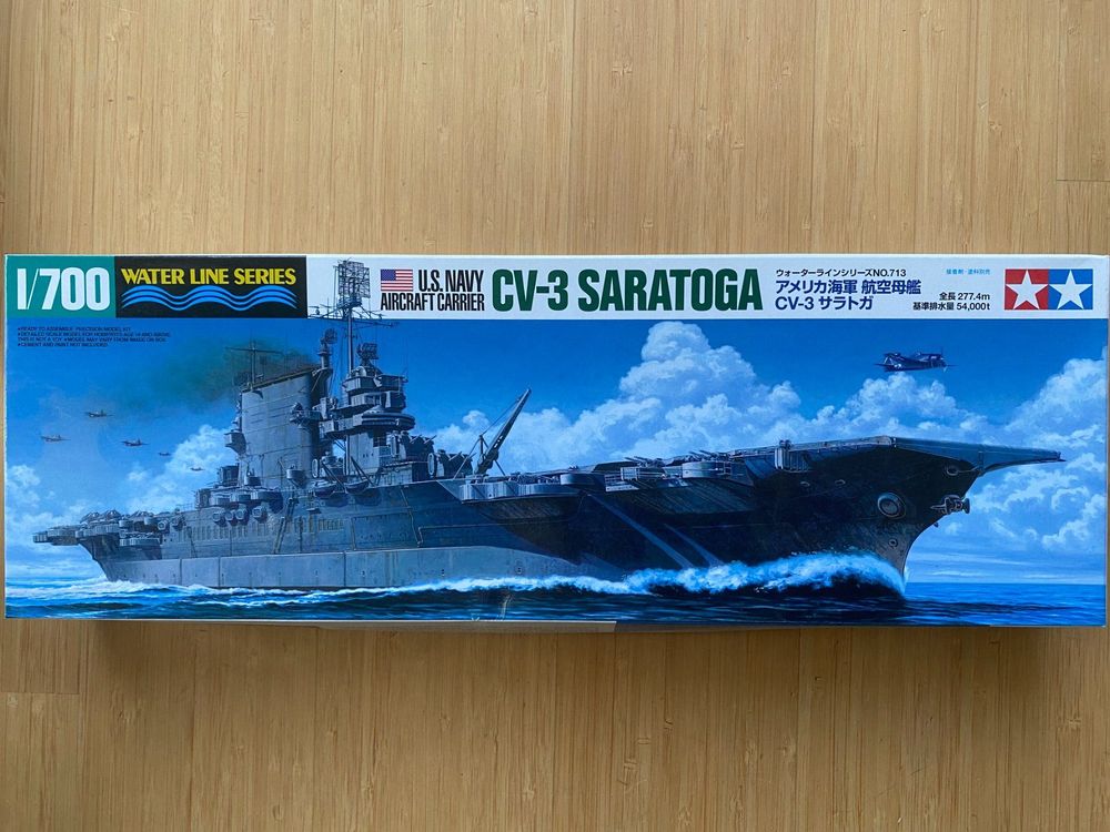 Tamiya 1/700 USS Saratoga | Kaufen auf Ricardo