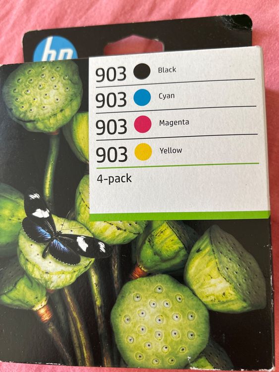 HP 903 CMYK Original Ink Cartridge 4-Pack (Neu (gemäss Beschreibung ...