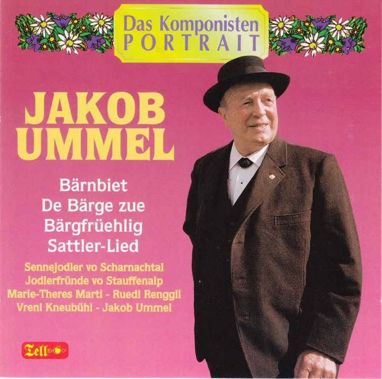 Jakob Ummel PORTRAIT Ruth Rymann Marie-Theres Marti Volks CD (Gebraucht) in Kandergrund für CHF ...