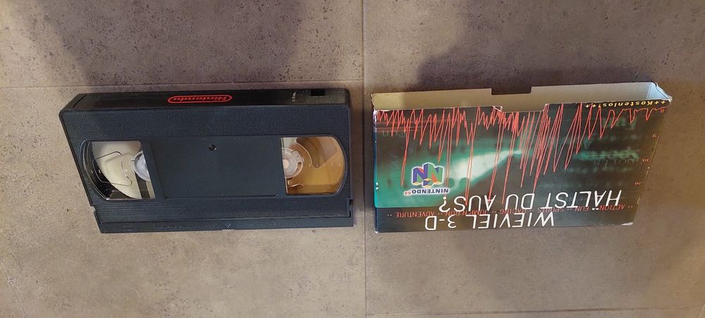 Nintendo 64 Promo Video VHS Kassette (Gebraucht) in Recherswil für CHF ...