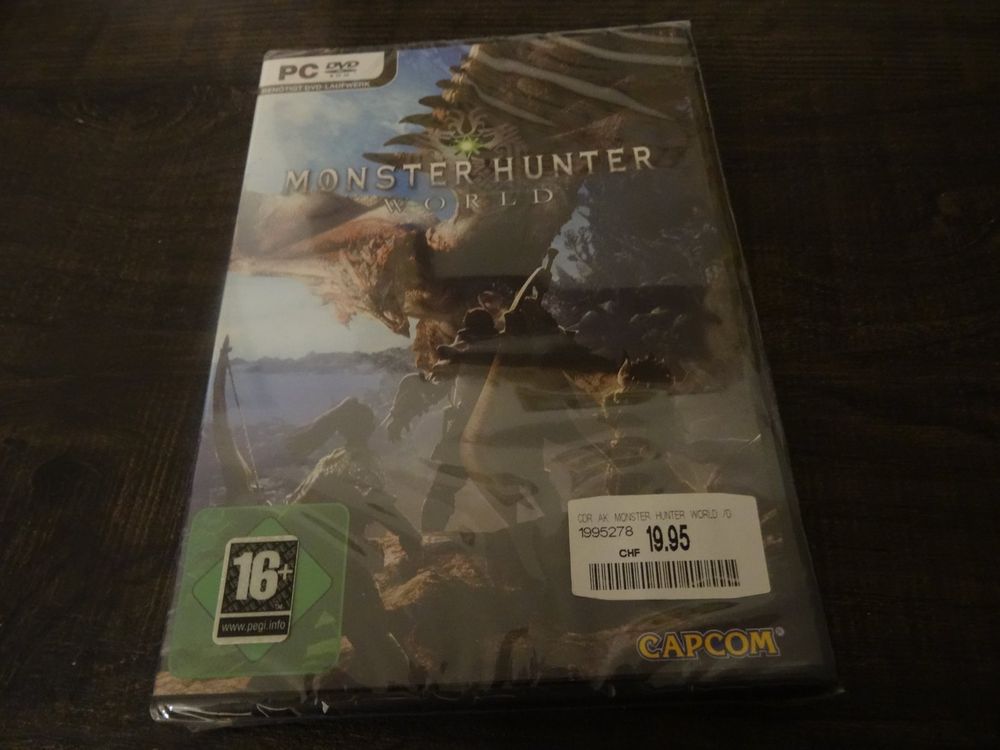 Monster Hunter - World PC NEUWARE (Neu und originalverpackt) in Olten für CHF 5 – mit Lieferung ...