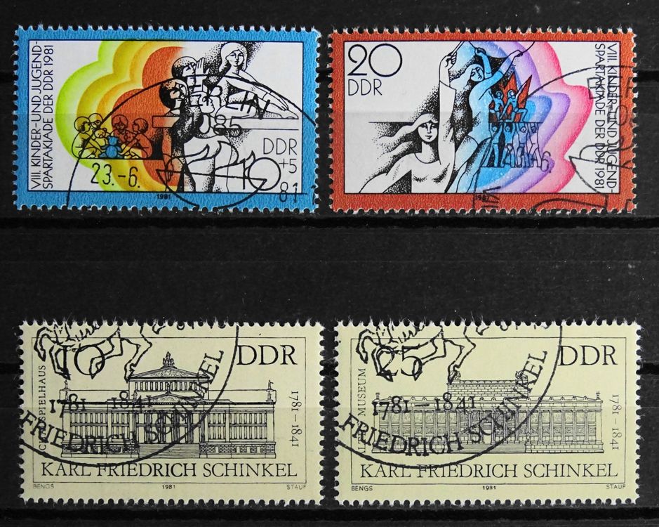 DDR 1981, 2 Serien °gestempelt | Kaufen auf Ricardo