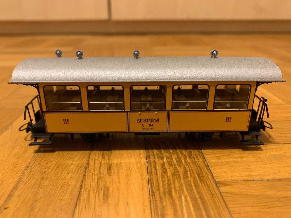 Bemo H0, wagon "La Bucunada" du train Bernina C 114 (Gebraucht) in Nyon ...