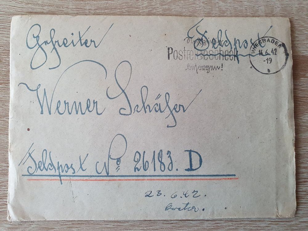 Ww2 Brief von 1942 mit Inhalt | Kaufen auf Ricardo
