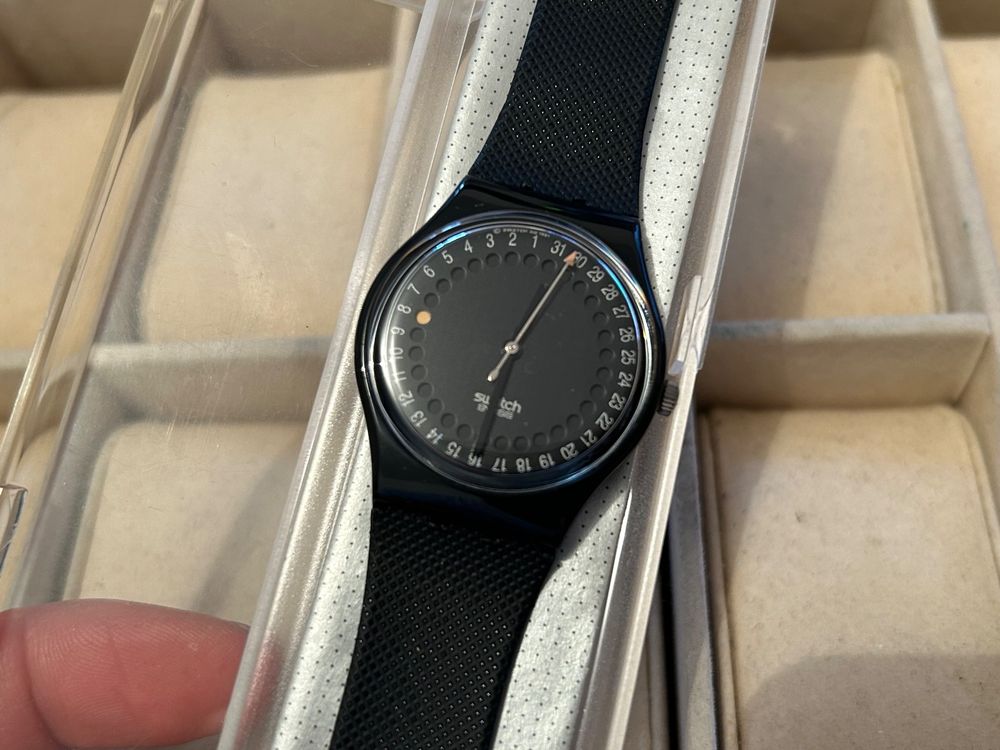 Swatch GB414 SPOT FLASH neuve 1991 fonctionne complète | Kaufen auf Ricardo