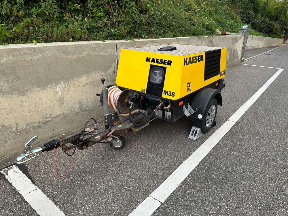 Baukompressor Kaeser M38 (Gebraucht) in Füllinsdorf für CHF 4290 – nur Abholung auf Ricardo kaufen