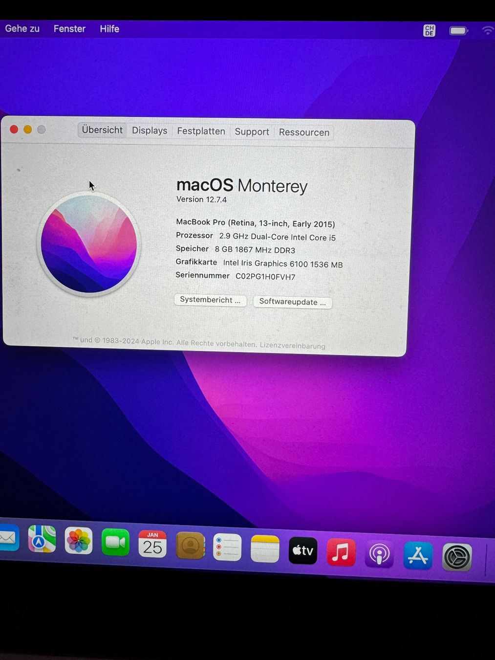 MacBook Pro 13 inkl. Microsoft Office 2021 und SSD (Gebraucht) in ...