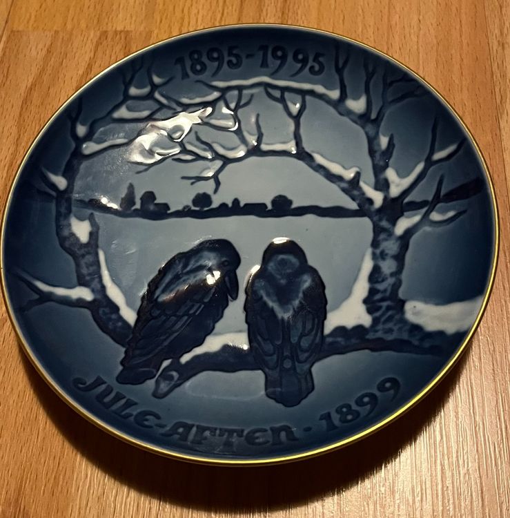 JULE AFTEN Jubiläumsteller 1895 - 1995 (Neu (gemäss Beschreibung)) in ...