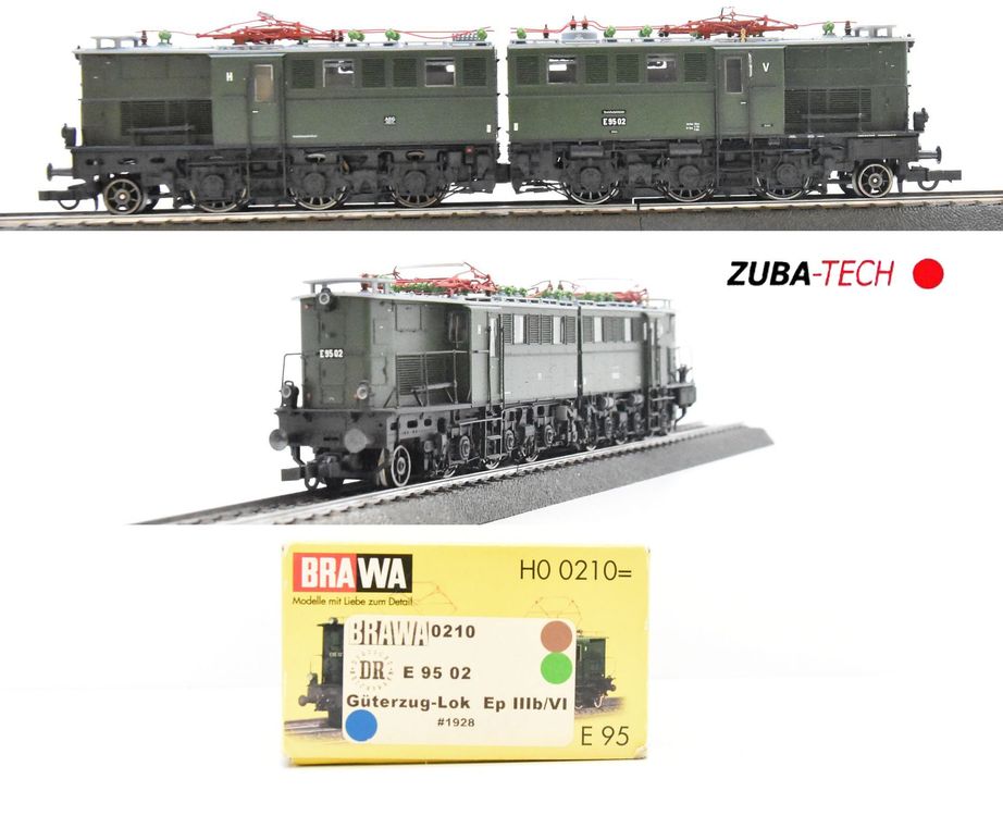 Brawa 0210 E-Lok E 95 der DRG H0 Analog GS mit OVP (Gebraucht) in St. Gallen für CHF 225 – mit ...