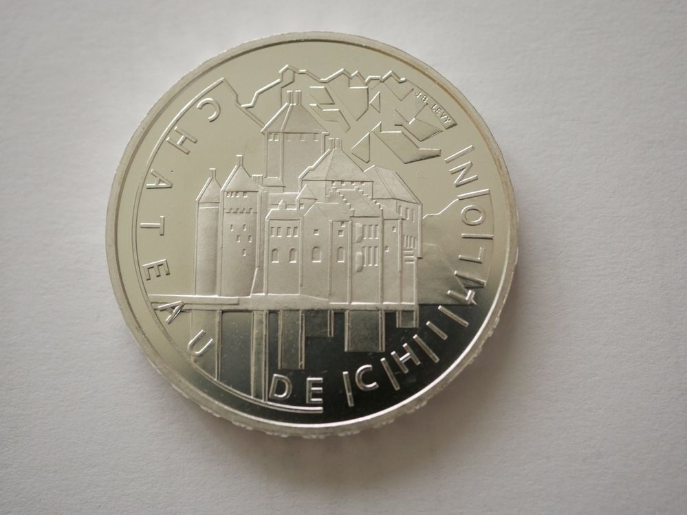 20 Franken Sondermünze 2004 Schloss Chillon ***TOP*** | Kaufen auf Ricardo