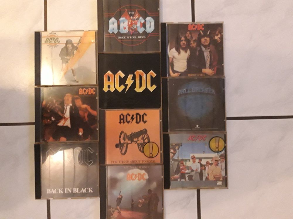 10 AC/DC CD's | Kaufen auf Ricardo