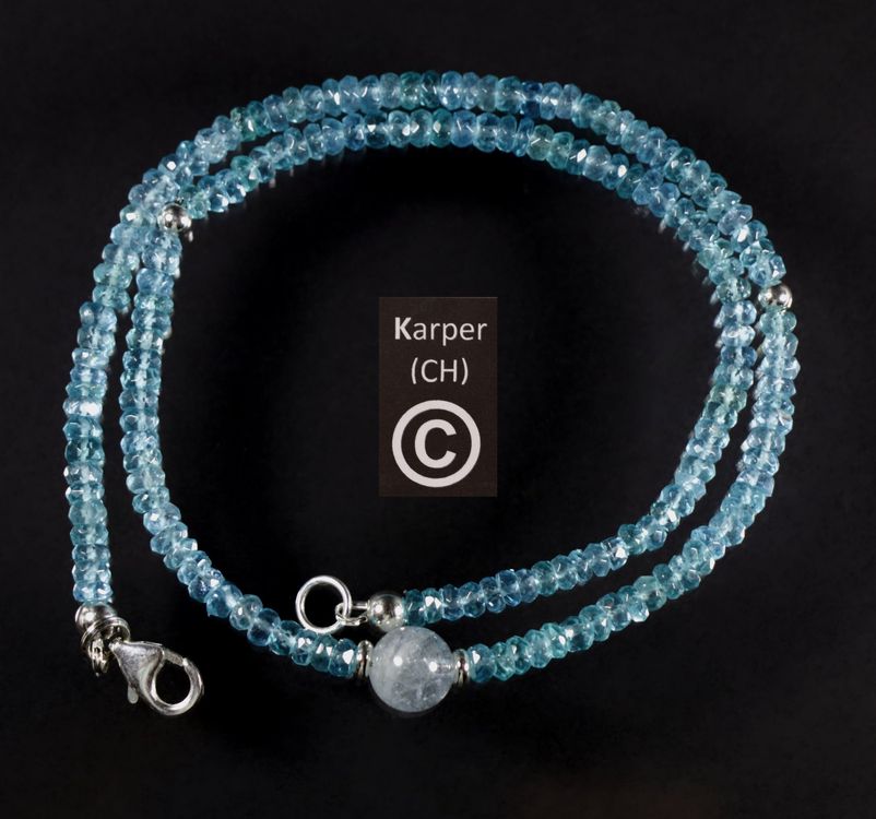 Apatit und Aquamarin / Apatite et Aigue marine, S 925 (Neu und ...
