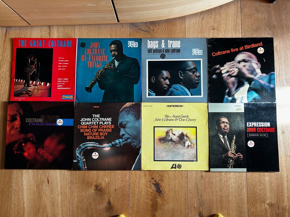 LP Sammlung John Coltrane Jazz selten rare top 8 LPs (Gebraucht) in ...