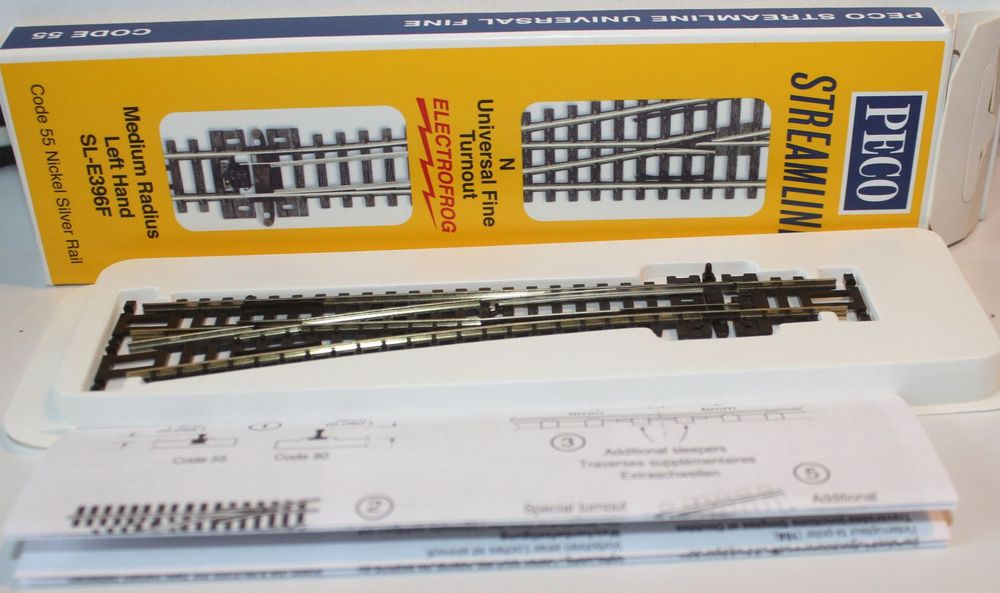 PECO CODE N55 SPUR N SL-E396F L-WEICHE | Kaufen auf Ricardo
