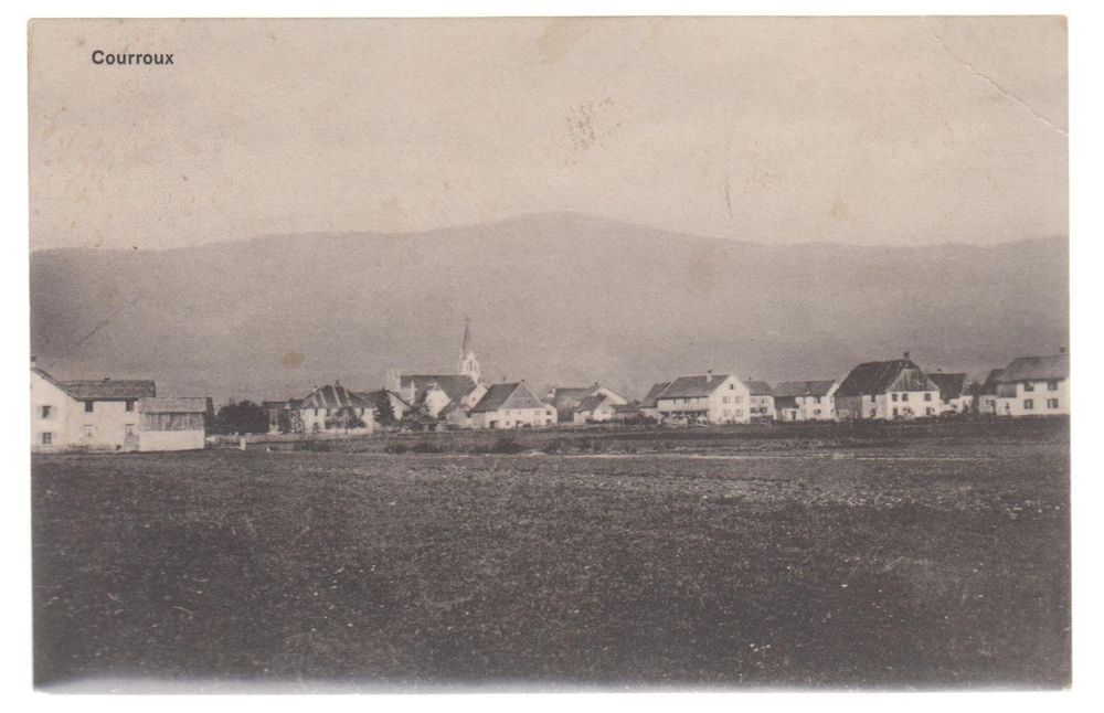 Carte de Courroux vue générale oblitération militaire (Gebraucht) in ...