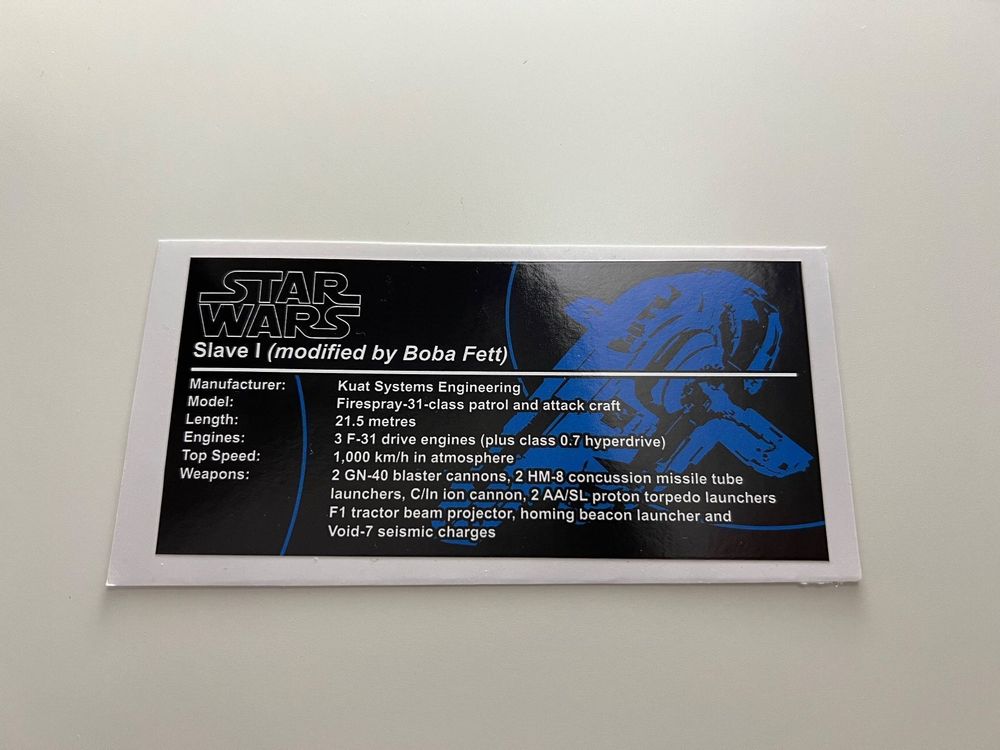 Lego Star Wars 75060 UCS Sticker (NEU!!!) (Neu und originalverpackt) in Birmensdorf ZH für CHF ...