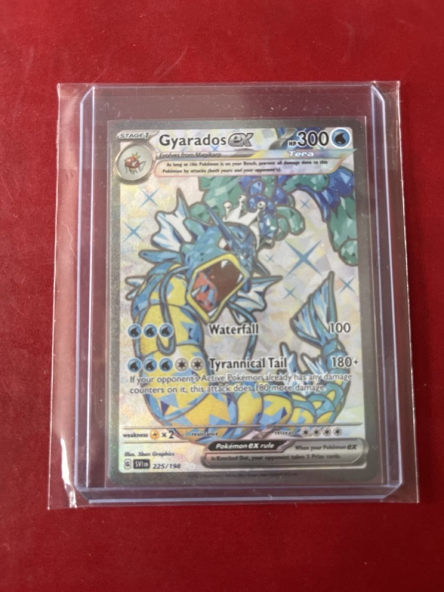 Scarlet & Violet Base Set 225/198 Gyarados ex full art (Neu (gemäss ...