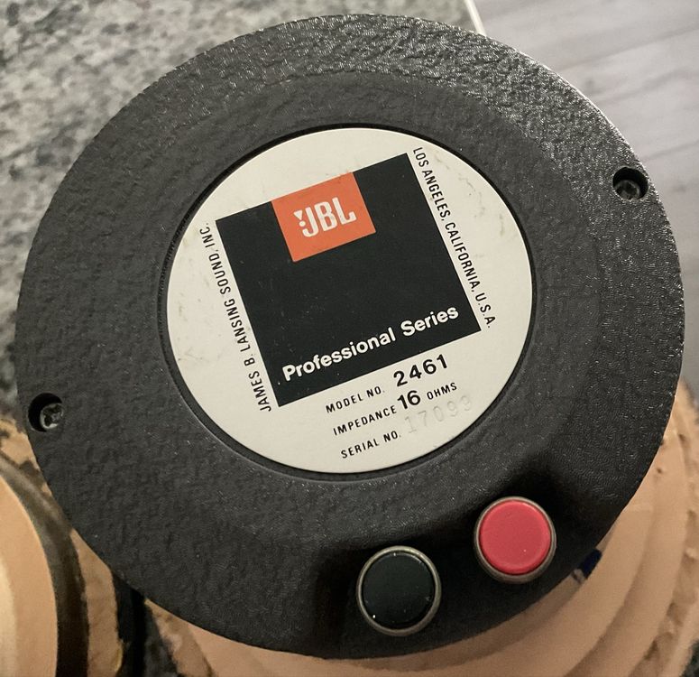 JBL 2461 COPPIA (PAIR) CON TROMBE IN LEGNO TRACTRIX (Gebraucht) in Caslano für CHF 399 – mit ...