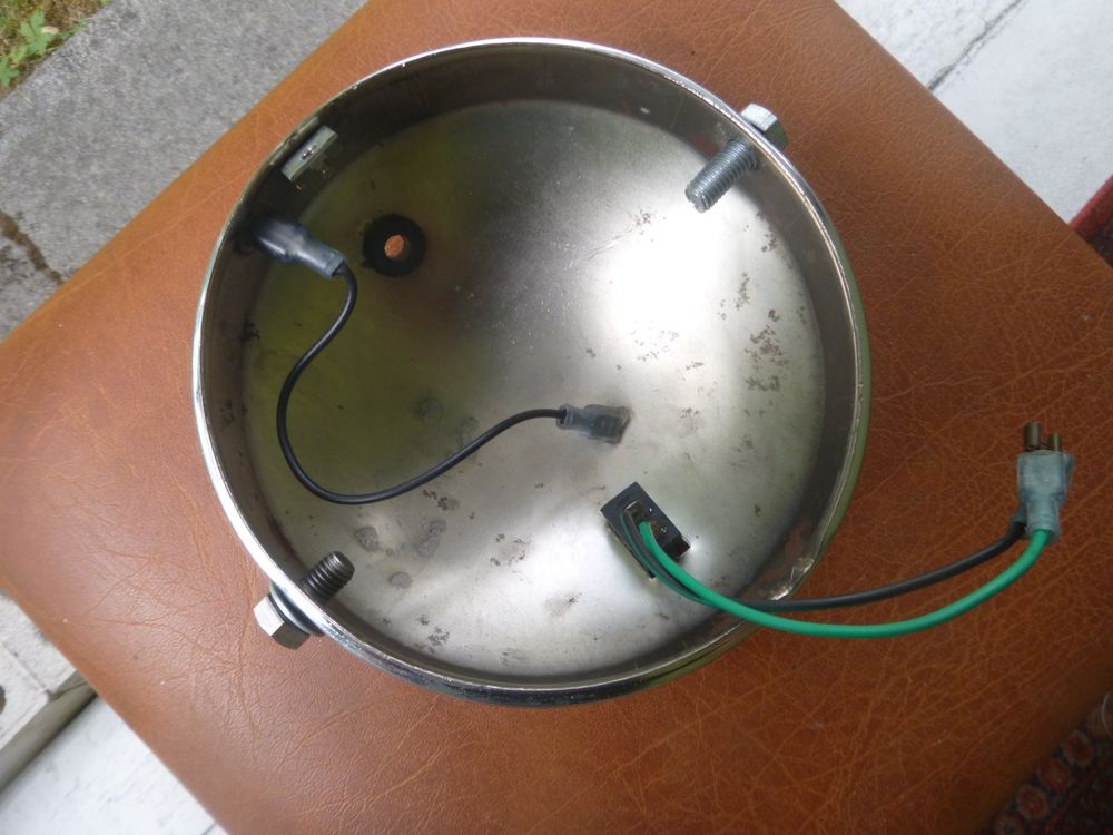 Mofa Sachs Puch Scheinwerfer Chrom Lampe + TOP LED | Kaufen auf Ricardo