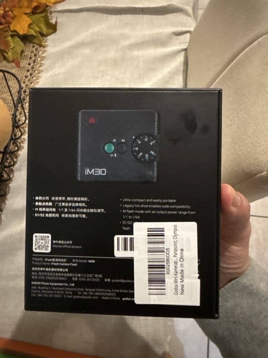 Godox iM30 Blitz – Neu, kompakt und leistungsstark ⚡️ (Neu und ...